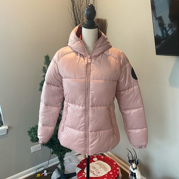 SAVE THE DUCK | Jackets & Coats | Save The Duck Euc Puffer Jacket Blush ...
